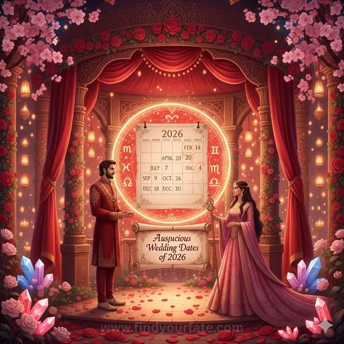 Auspicious Wedding Dates in 2026 based on Vedic Astrology ...